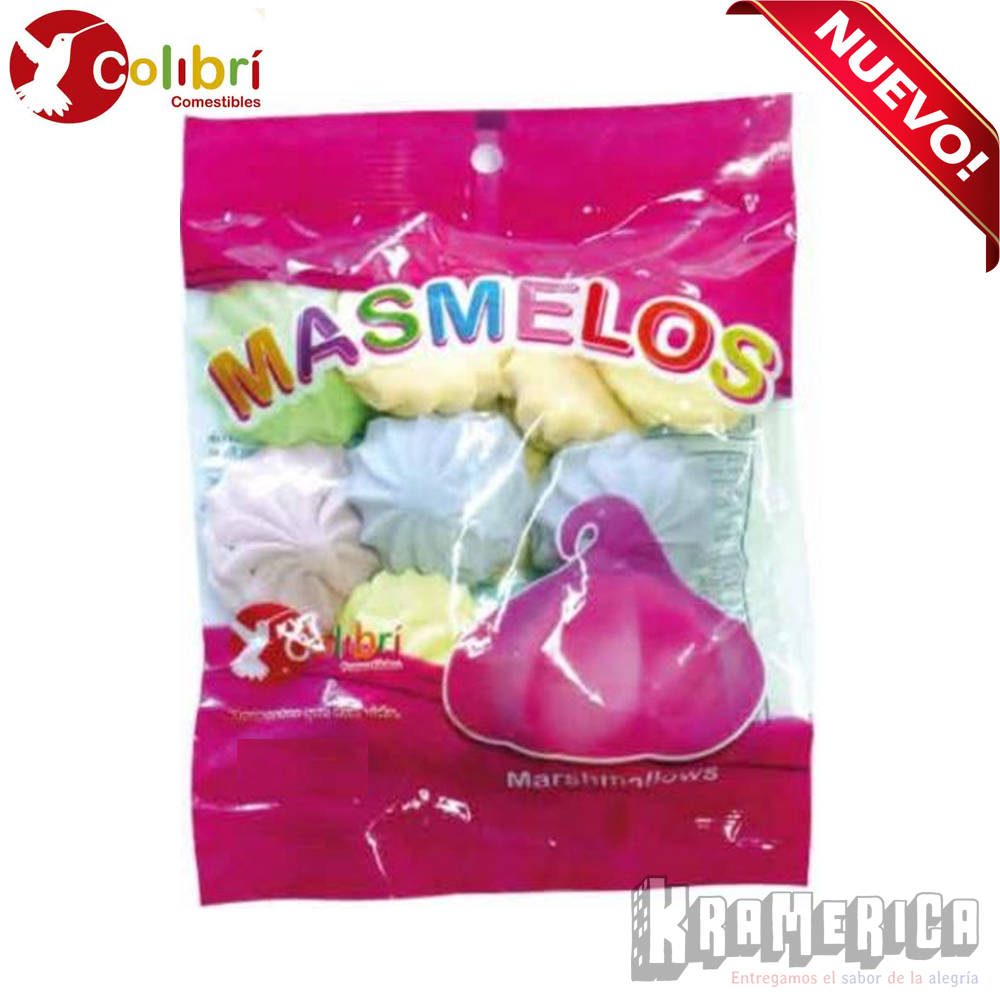 Masmelo Colores - Bolsa 140g. (Caja x 30 Bols.) - JulyLuly