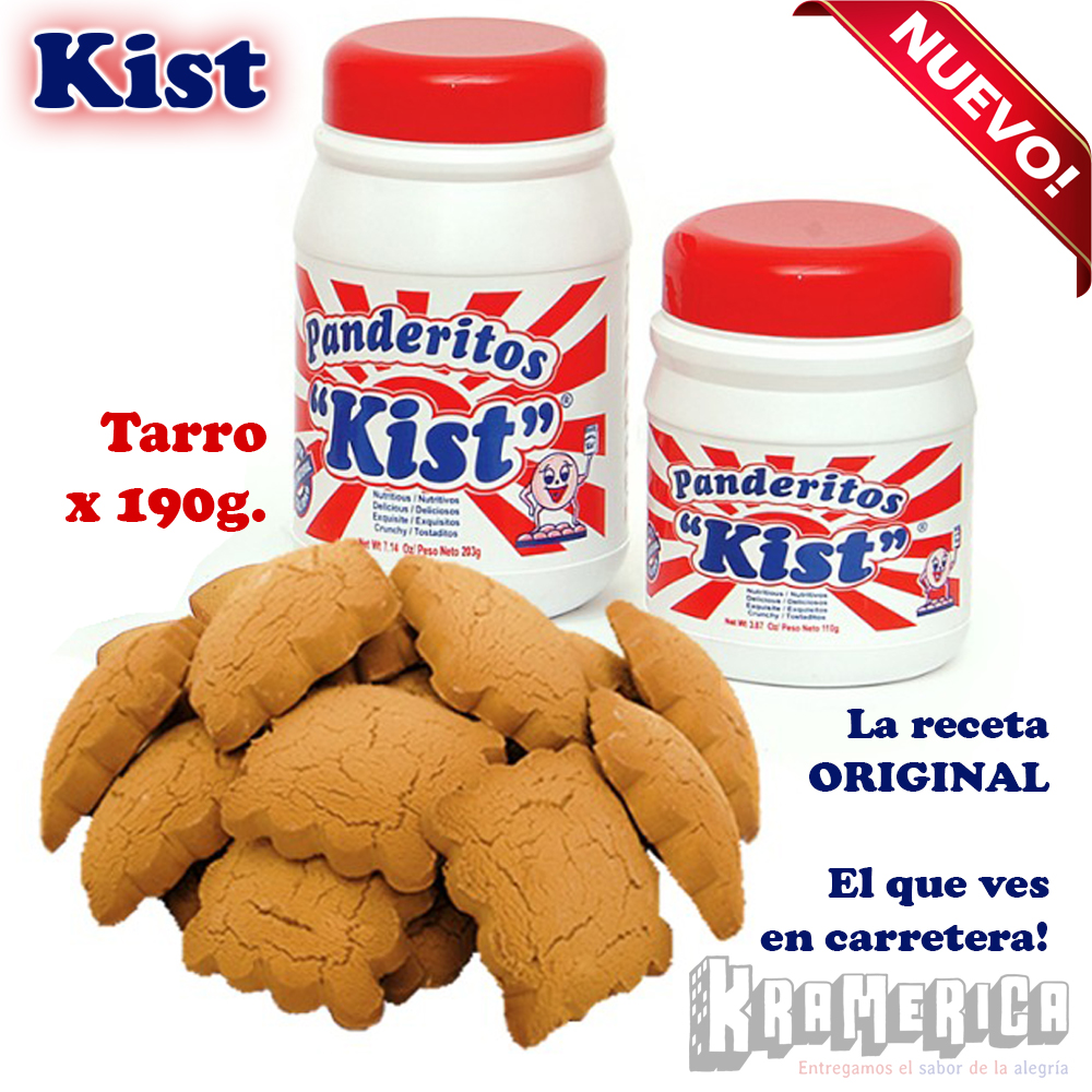 PANDERITOS KIST PEQUEÑO - Tarro x 190g (Caja x 32 Tar.) - JulyLuly